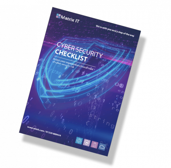 Cyber Security Checklist - Matrix IT